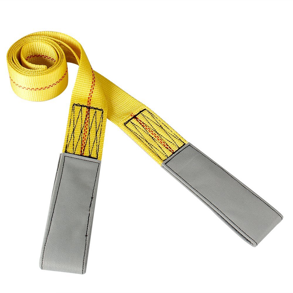 Heavy Duty Lifting Sling 6' x 2" Strap Lighter Easier Lift Wrap Around ...