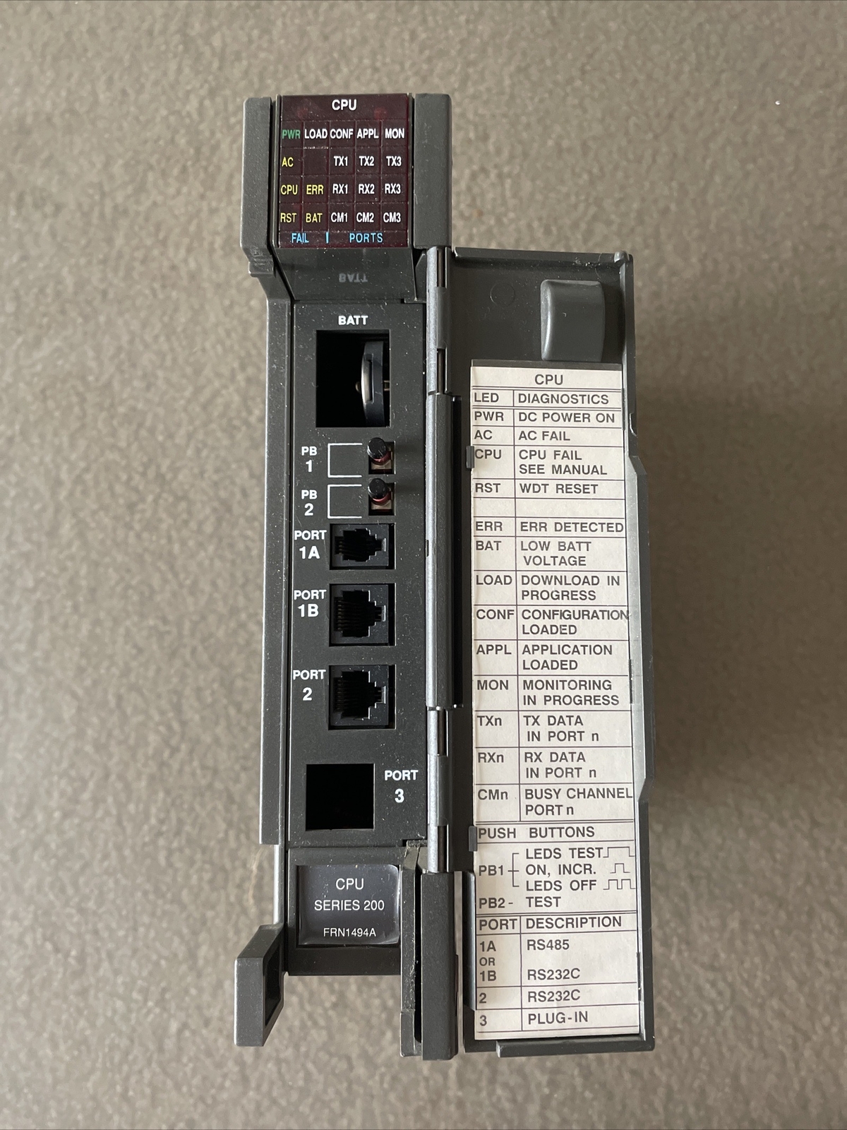 Motorola MOSCAD FRN1494A CPU Series 200 | eBay