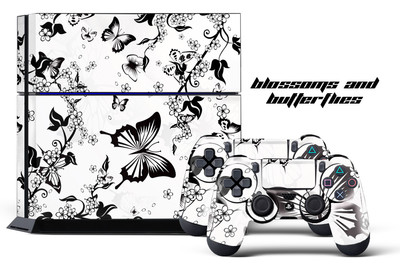 Designer Skin PS4 Playstation Sticker 4 Console Controller Decals ...