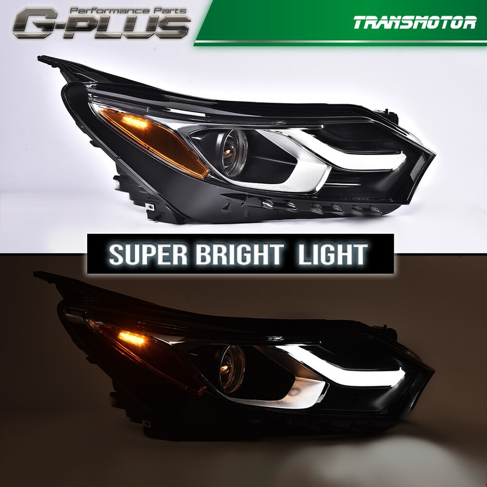 Passenger Side Headlight Headlamp Fit For 2018 2019 2020 Chevy Equinox ...
