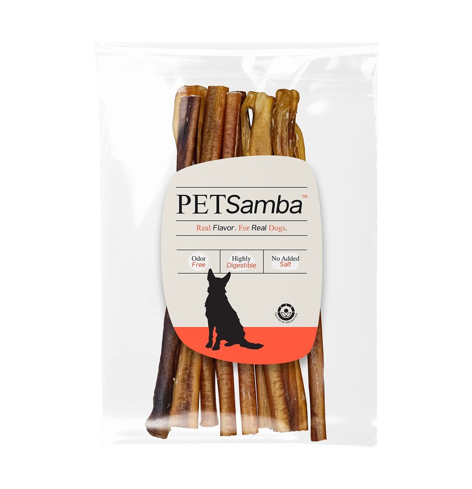 12 Inch Bully Sticks [12-Pack] – Low Odor – All Natural – Long-Lasting ...