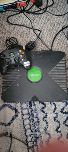 CLASSIC XBOX CONTROLLER AND CORDS INCLUDED DISK DRIVE DOESNT OPEN ...