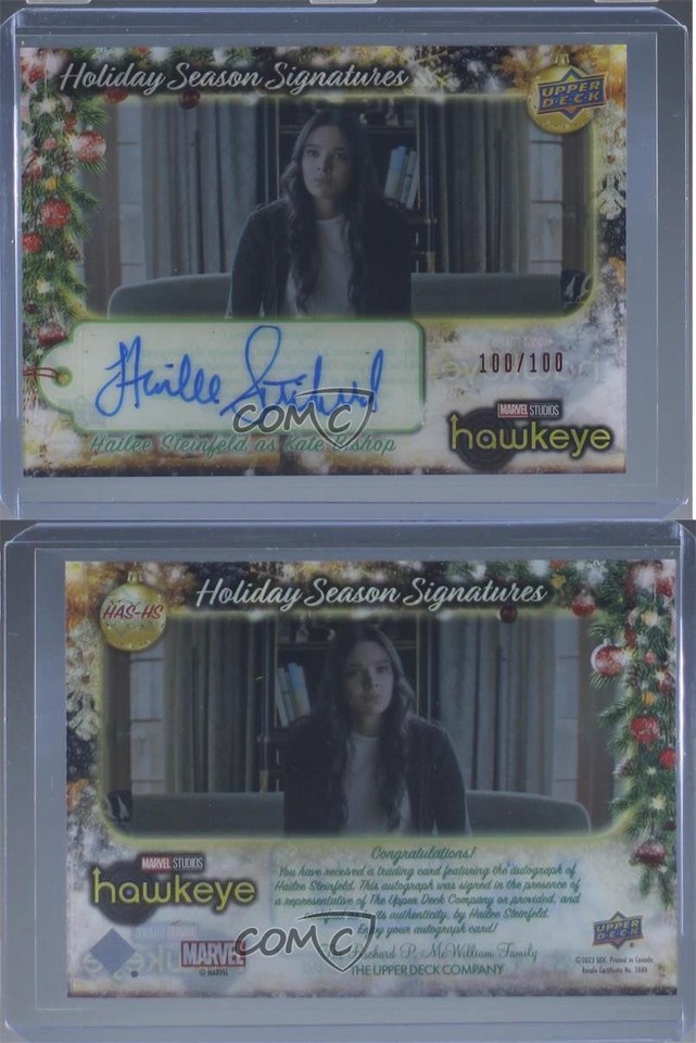 2023 Marvel Studios Hawkeye 100/100 Hailee Steinfeld as Kate Bishop ...