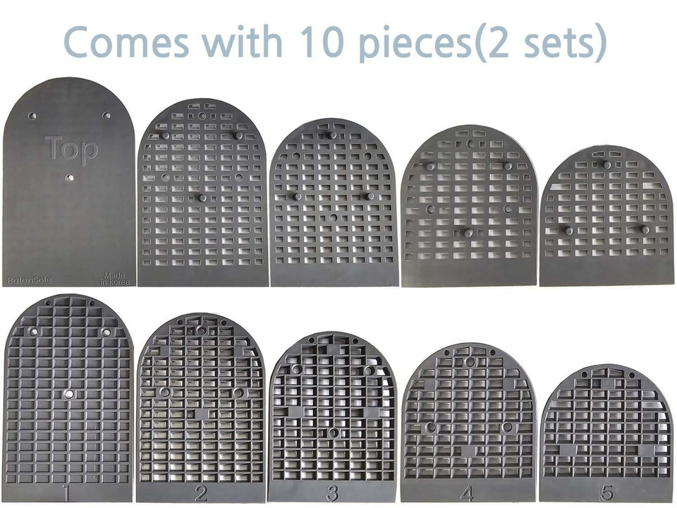 Adjustable Leg Length Discrepancy Heel Lifts Inserts Insoles Large ...