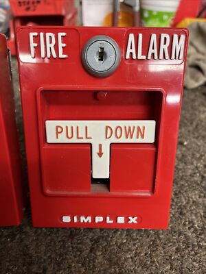 Industrial Fire Protection - Simplex Pull Station