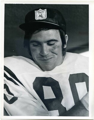 Jim O'Brien Baltimore Colts Super Bowl V 6 1/2 x 8 1/2" Jay Spencer ...