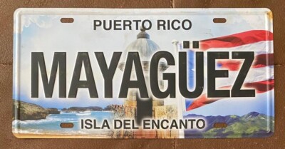 2006 PUERTO RICO MAYAGUEZ BOOSTER License Plate | eBay