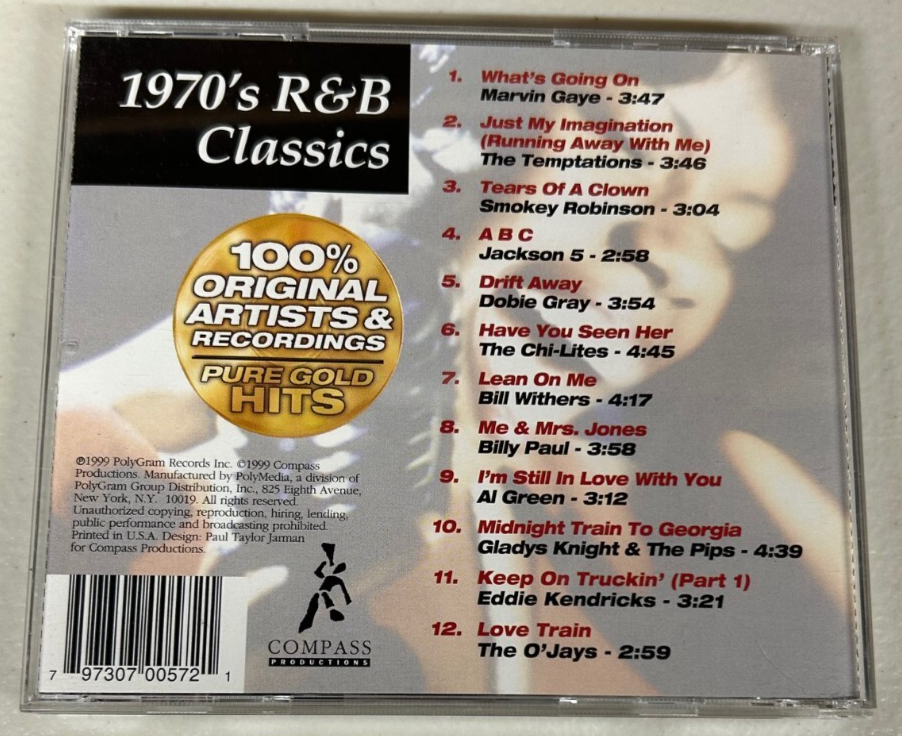 1970's R&B Classics (CD) | eBay