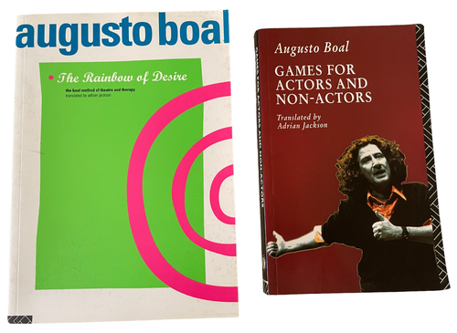 Lot of 2 Augusto Boal Books Rainbow Of Desire & Games For Actors And ...