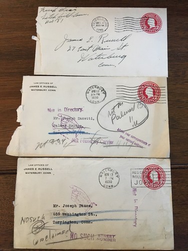 George Washington Embossed 2 Cent Pre-Stamped Envelope - 1930 x3 | eBay