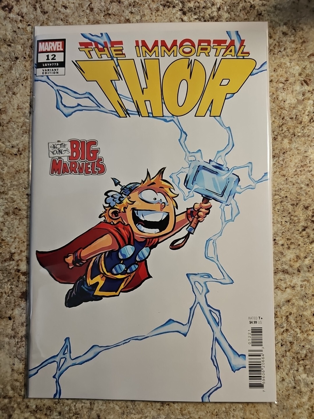 IMMORTAL THOR #12 SKOTTIE YOUNG VARIANT NM AVENGERS LOKI ODIN TYR ...
