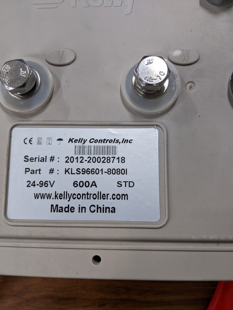 Motenergy ME1616 PMAC Brushless Motor EV Car Kit Sevcon Controller Dc ...