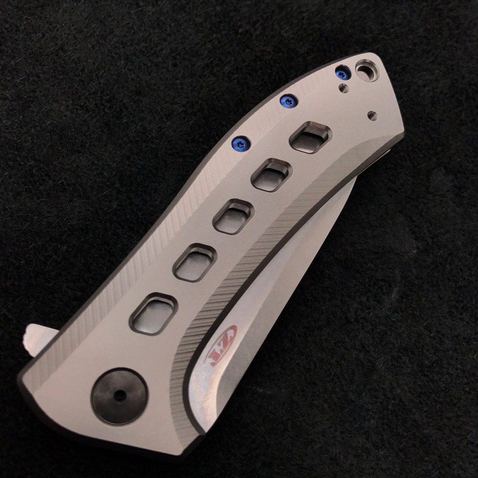 Blue Titanium [ Screw Set ] (NO KNIFE) Zero Tolerance 0801TI Folder ...