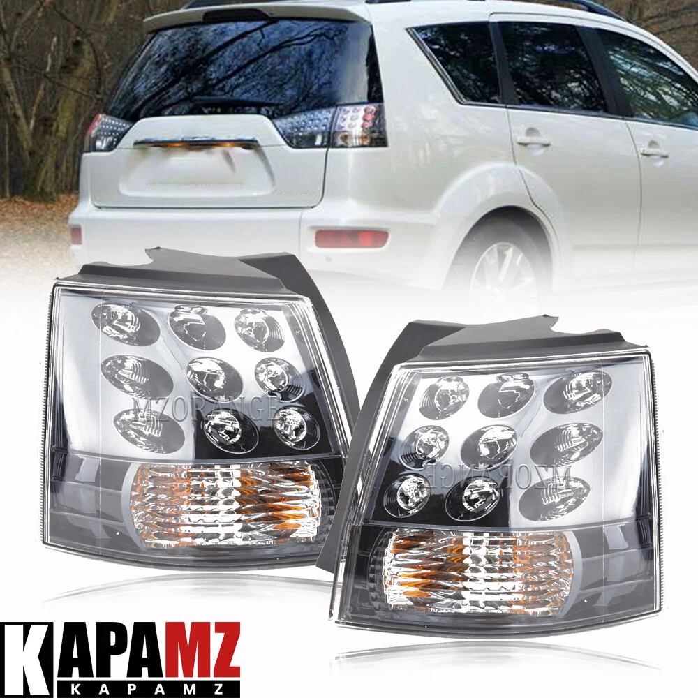 Pair Tail Light For Mitsubishi Outlander EX 2007-2013 Rear Brake Stop ...