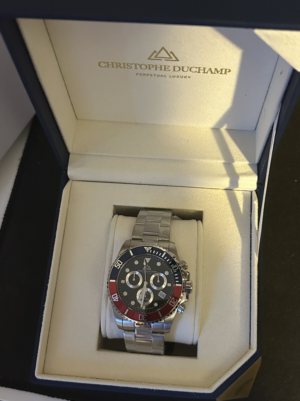 christophe duchamp marine chrono brand new with tags | eBay UK