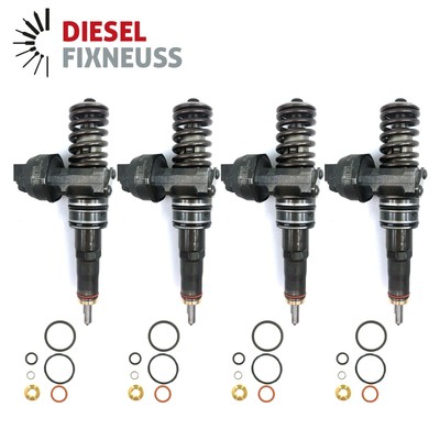 4 x VW Passat 3BG 1,9TDI Pumpe Düse Element 038130073AJ Bosch ...