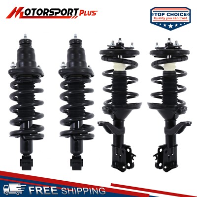 4PCS Left Right Front & Rear Complete Shocks Struts For 2003-2011 Honda ...