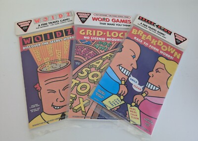 Travel word game vintage 1996 Vandelay Games 90s breakdown gridlock NEW ...