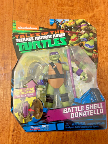 TEENAGE MUTANT NINJA TURTLES BATTLE SHELL DONATELLO ACTION FIGURE 2012 ...