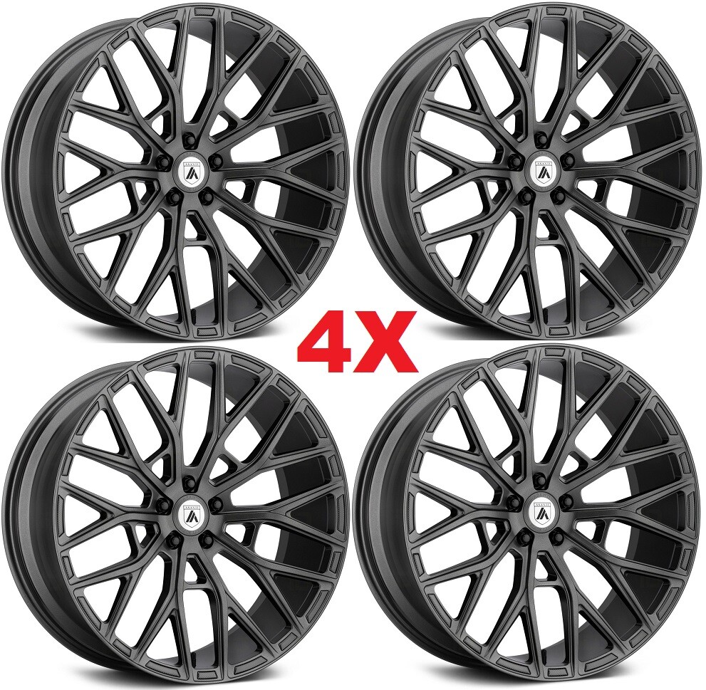 20 ASANTI WHEELS RIMS GUNMETAL GRAPHITE OEM OE FITS BMW X5 X6 GREY GRAY ...