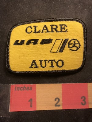 Vtg Circa 1980s CLARE AUTO Car / Automobile Advertising Patch C00Y | eBay