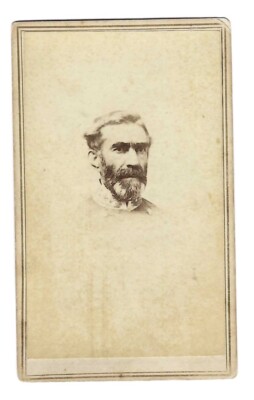 Civil War CDV Confederate General Braxton Bragg | eBay