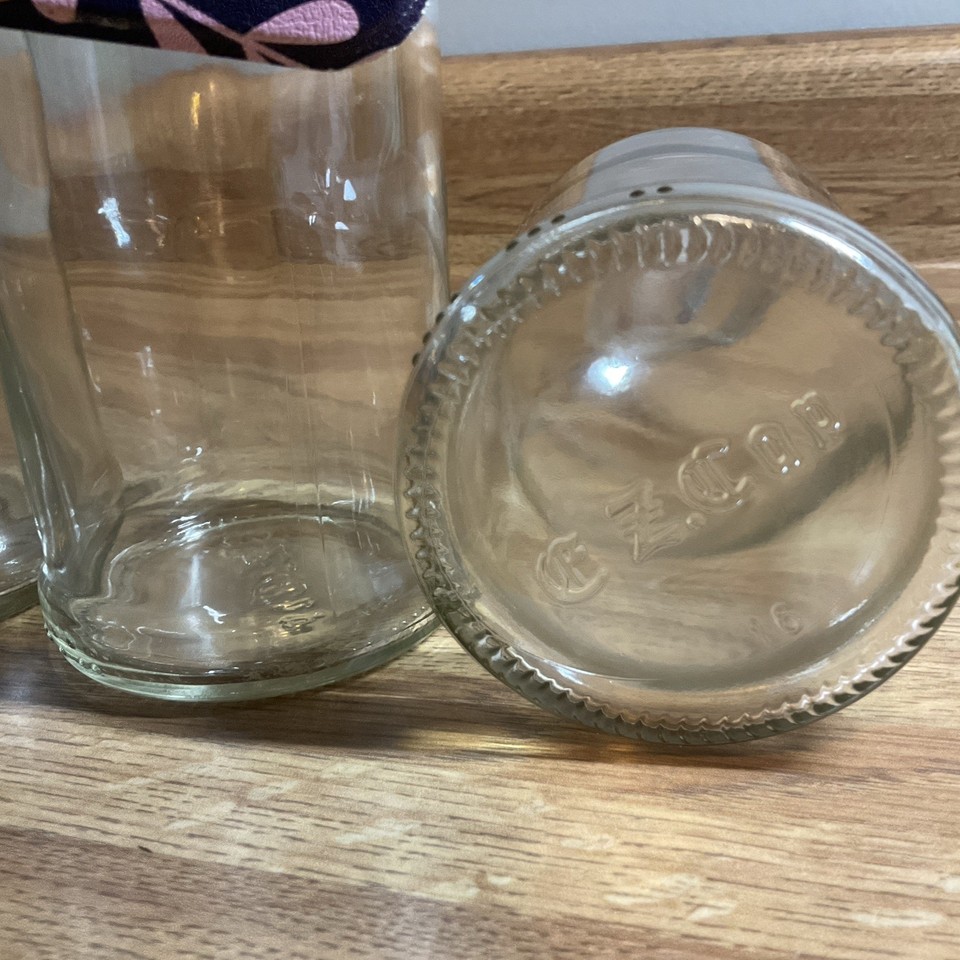 BEER BOTTLES 24 EZ CAP CLEAR GLASS SWING-TOP SODA 16oz FLIP TOP EZCAP ...