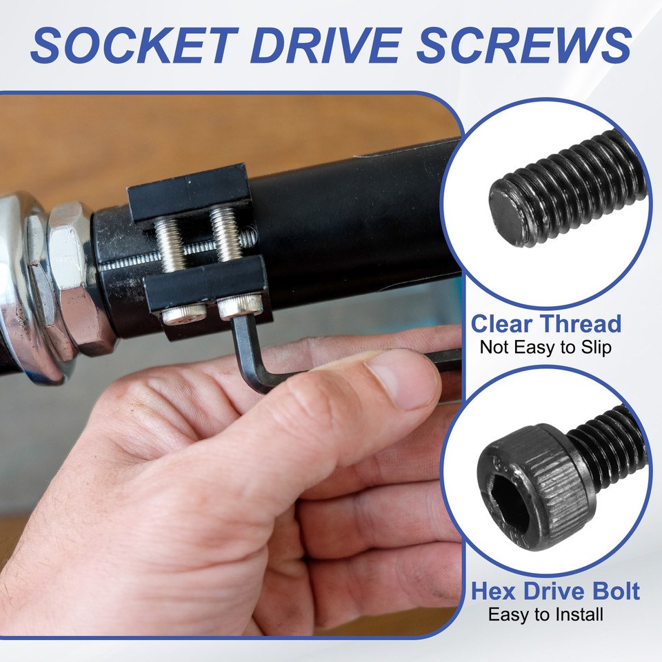 25 Pcs M5 x 50 mm Hex Socket Head Cap Screws Bolts Carbon Steel Screw ...