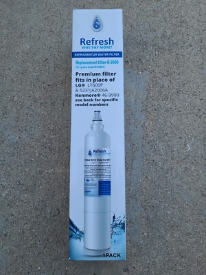 Refresh LG LT600P R-9990 Replacement Water Filter For LG & Kenmore ...