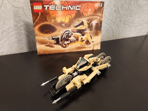 Lego Technic Robo Riders 8513 Dust - 100% COMPLETE - w/Instructions ...