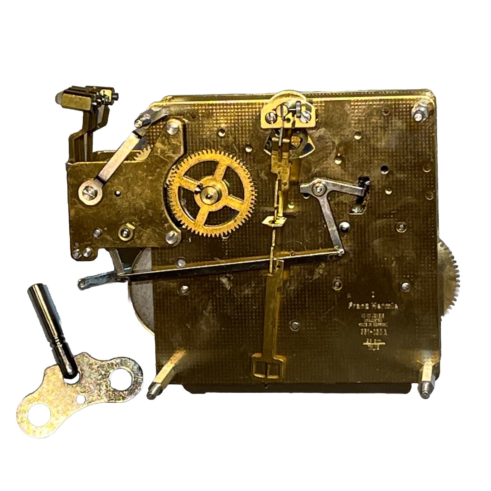 NOS Hermle 351-030 A 38cm German Clock Movement Howard Miller Ridgeway ...