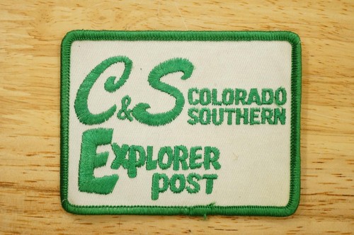 Vintage Travel Souvenir Patch BSA Boy Scout Colorado Southern RR ...