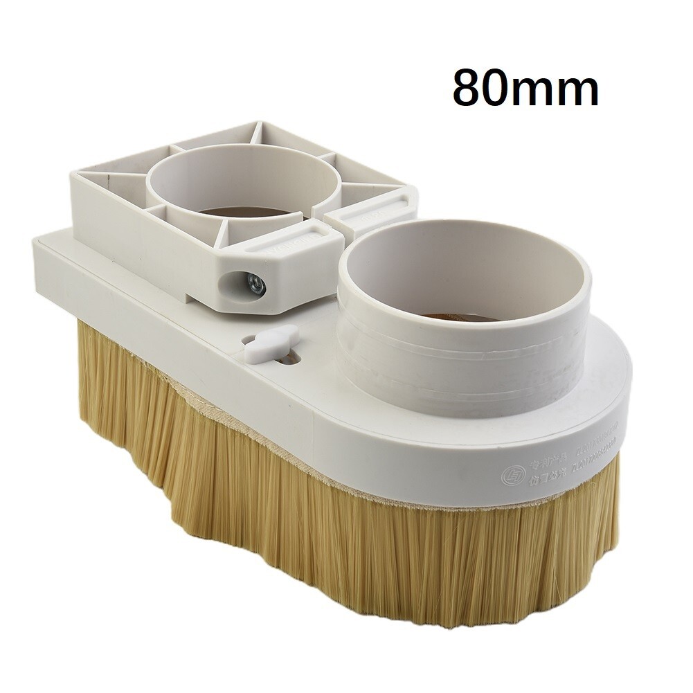 80mm For CNC Dust Shoe Boot Thickened Nylon Brush Powerful Dust ...
