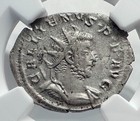 GALLIENUS Authentic Ancient Billon Silver Lyons 258AD Roman Coin NGC ...