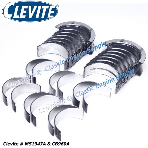 Clevite Standard Size Rod & Main Bearing Set Fits 1991-2006 Jeep 242 4 ...