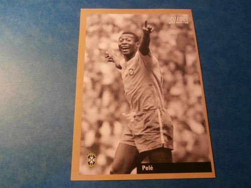 PELE (BRAZIL) - COLLECTOR TRADING FOOTBALL ROOKIE CARD (JT29) | eBay