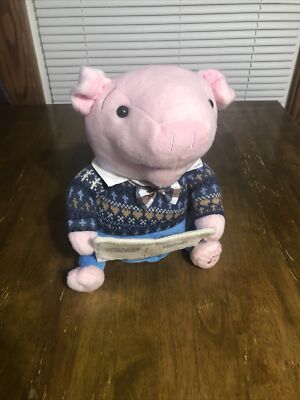 Cuddle Barn PIG Animated Plush The Three Little Pigs Storyteller Moves ...