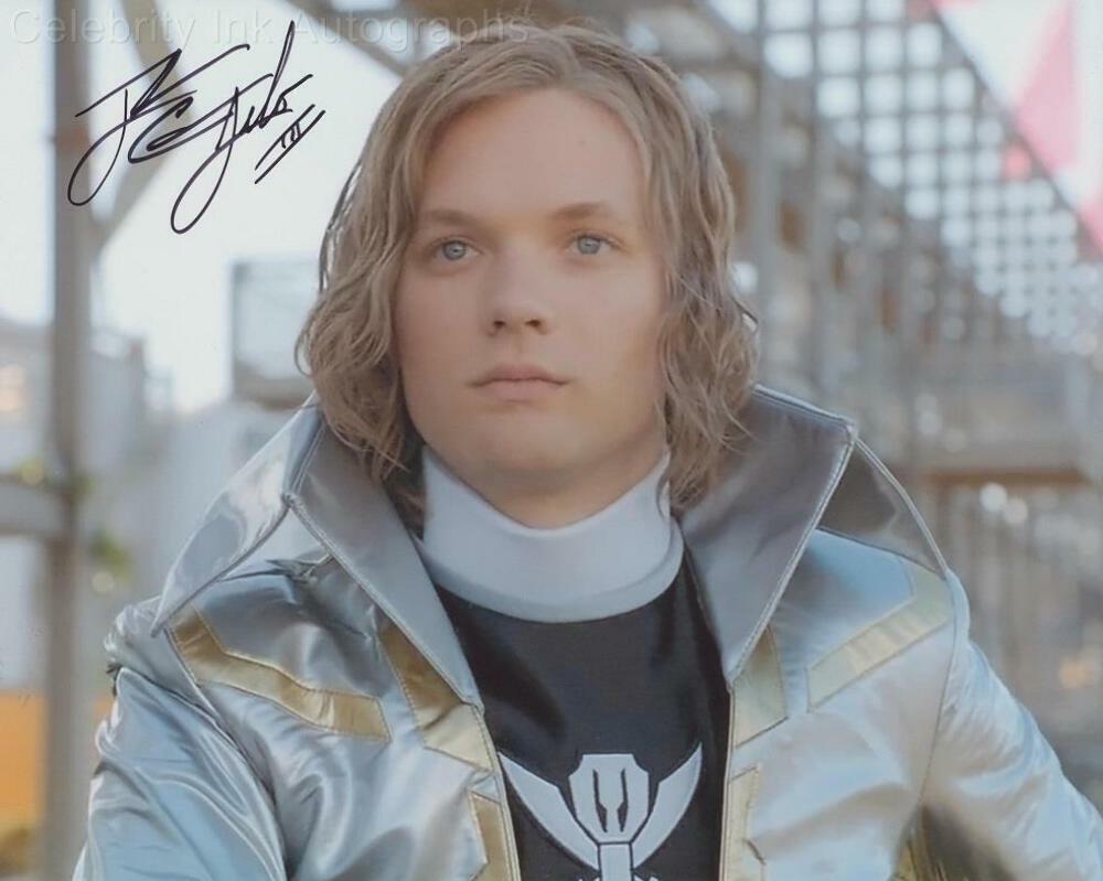 CAMERON JEBO as Orion Silver Super Megaforce Power Ranger GENUINE ...