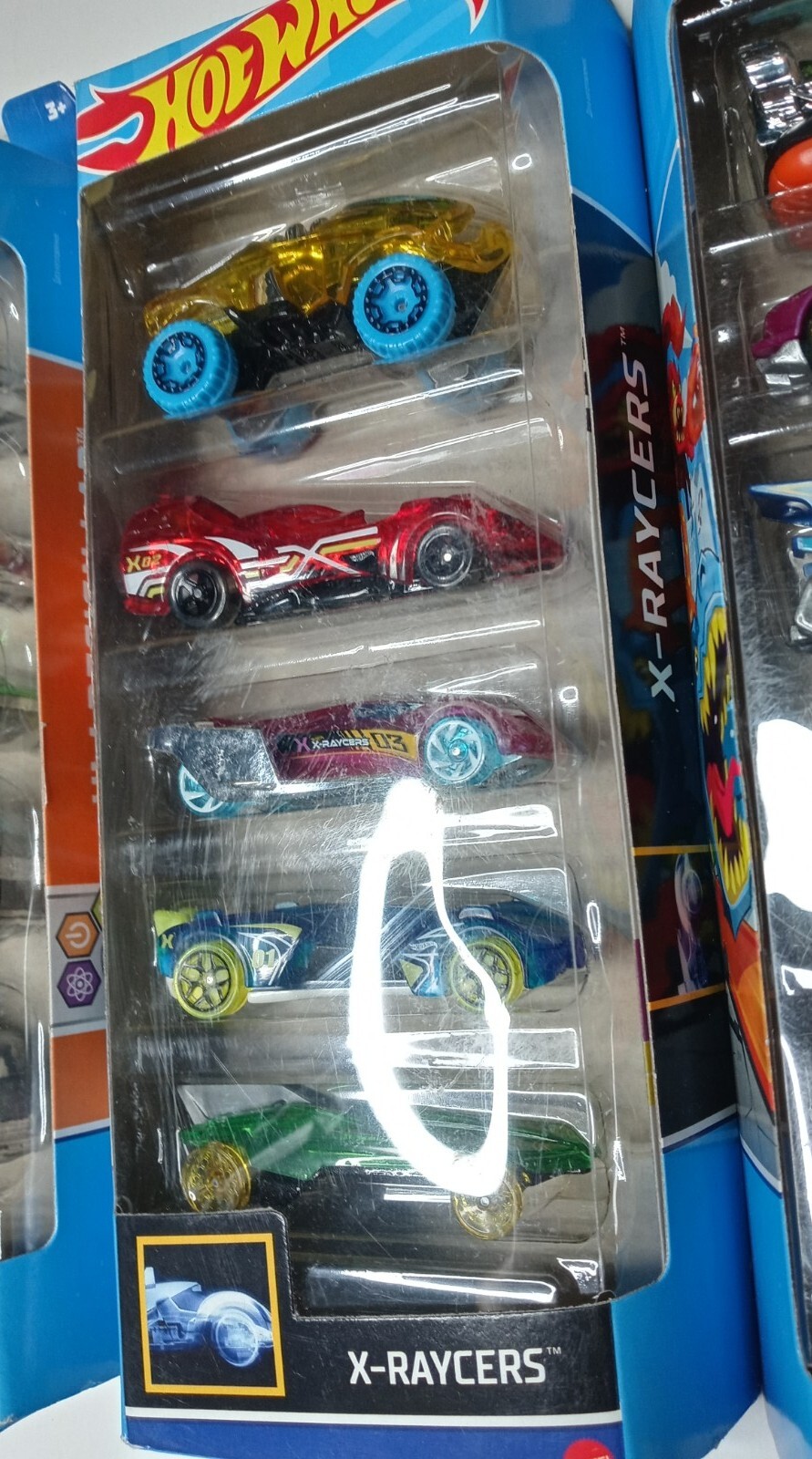 Hot Wheels 5 Pack Lot Of 3. HW design lab, X-Racers, City. | eBay