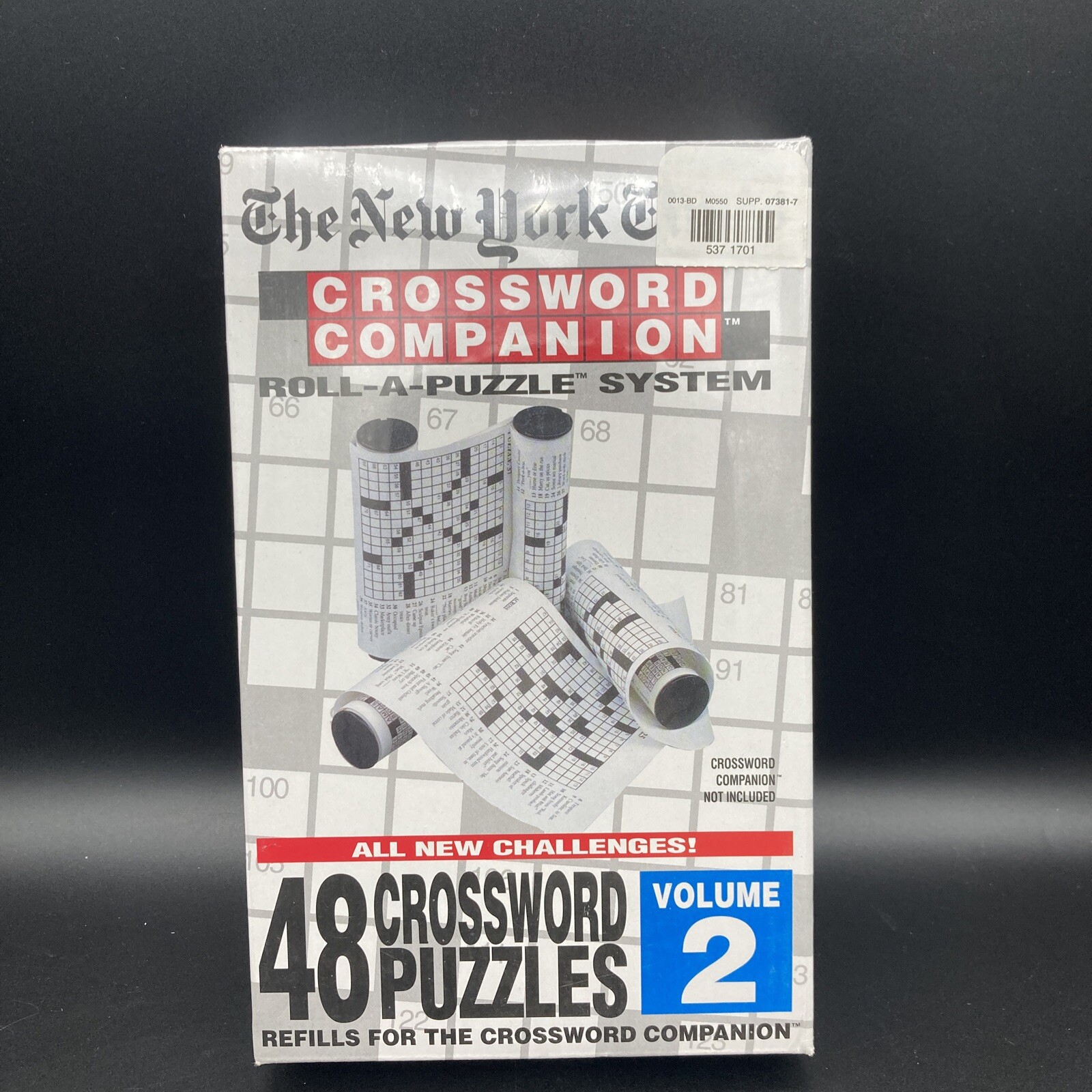The New York Times CROSSWORD COMPANION - Refill Volume 2 1995 MPN 3802 ...