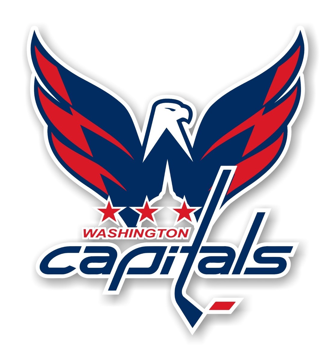 Die Cut Hockey Washington Capitals Logos Washington Capitals FAN