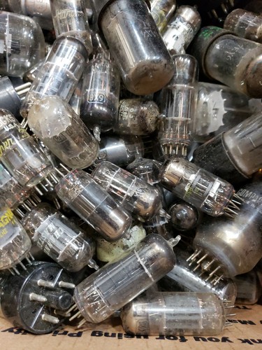 LOT OF MIXED ELECTRONIC RADIO and tv TUBES 160 UNTESTED | eBay
