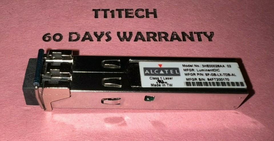 Alcatel-Lucent 3HE00028AA - 1000BASE-LX SFP 1310nm 10km transceiver | eBay