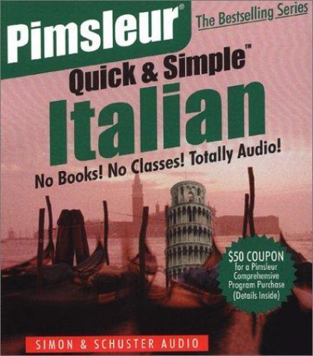 Pimsleur Language Program Ser.: Italian Phrasebook by Pimsleur Staff ...