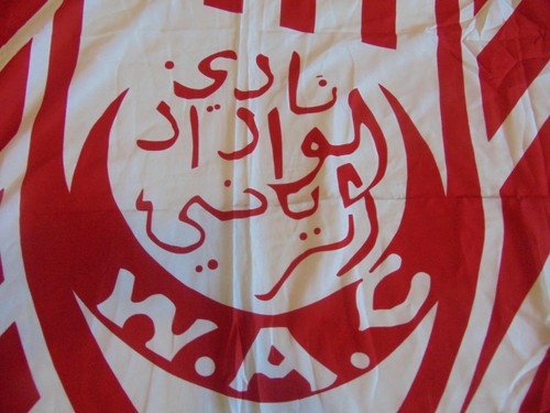 BANDIERA FLAG BANDERA FLAGGE drapeau WAC CASABLANCA Wydad Athletic Club ...