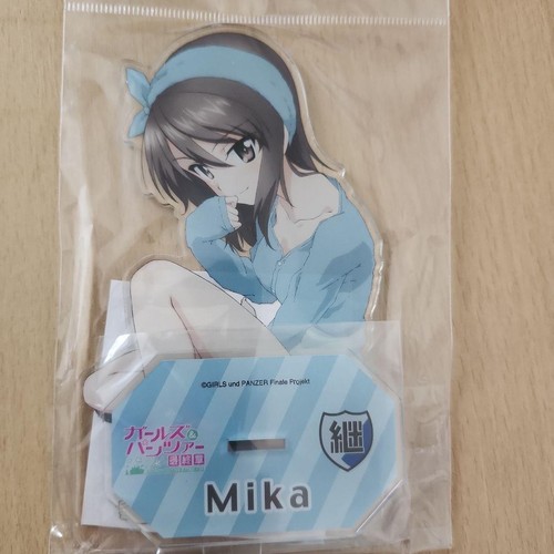 Girls Panzer Final Chapter Mika Acrylic Stand Figure Anime Collectible ...
