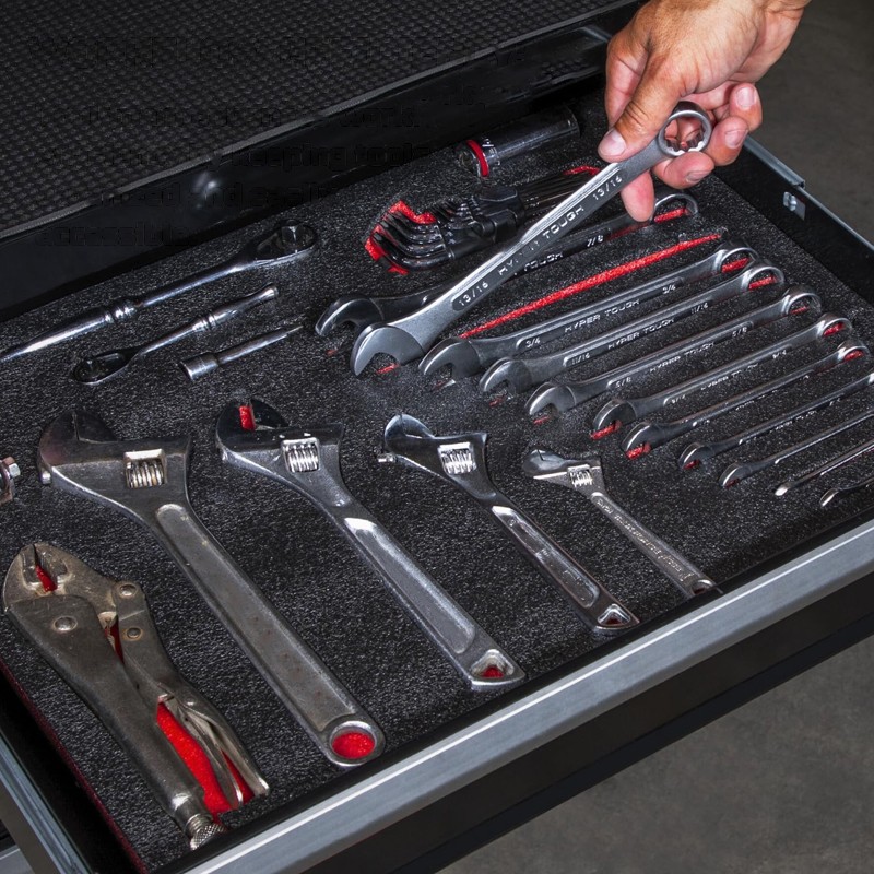 4PCS Tool Box Foam Inserts Tool Shadow Foams Inserts for Toolbox Hard ...