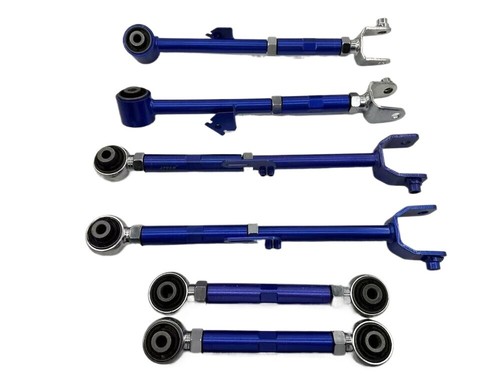 6Pcs Adjustable Rear + Camber + Toe Trailing Arms For Accord 08-17 TL ...