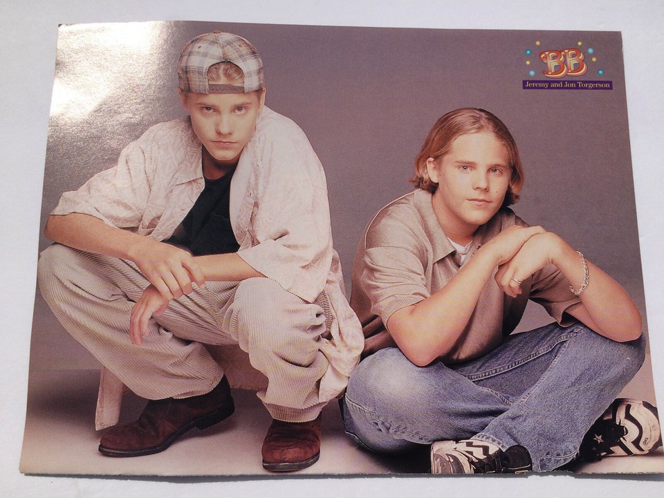 Vintage 90s' Pinup Elijah Wood + Jeremy & Jon Torgerson BB Teen ...