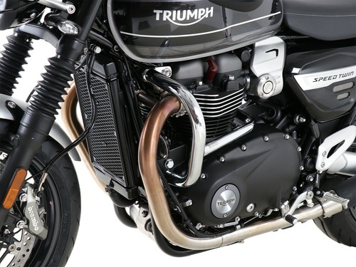 Triumph Speed Twin Engine Guard - Chrome BY HEPCO AND BECKER (From 2019 ...